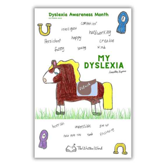 Dyslexia Awareness Poster | The Written Word