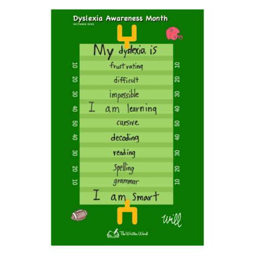 Dyslexia Awareness Poster | The Written Word