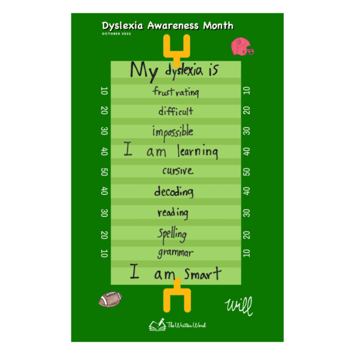 Dyslexia Awareness Poster | The Written Word
