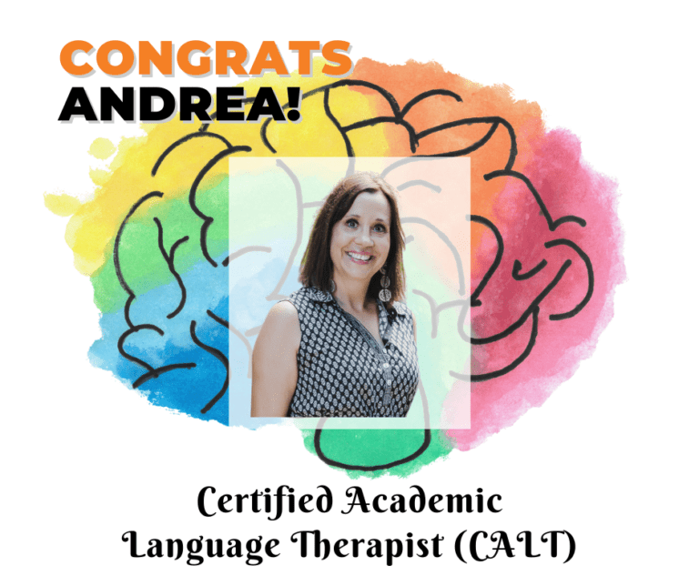 Congrats Andrea | CALT | The Written Word